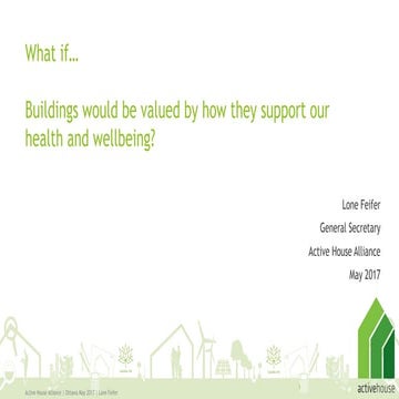 Active House presentation @ Royal Architects Institute of Canada ...