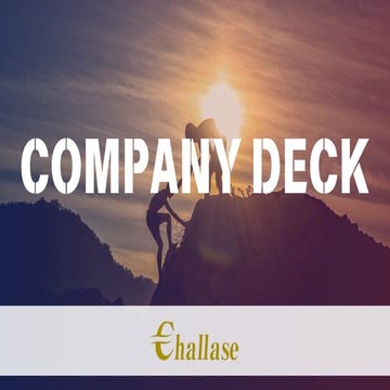 Challase, Inc. COMPANY DECK (2024/06/08) | PPT
