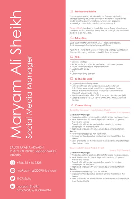 Cv tariq aziz | DOCX