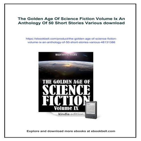 The Golden Age Of Science Fiction Volume Ix An Anthology Of 50 Short ...