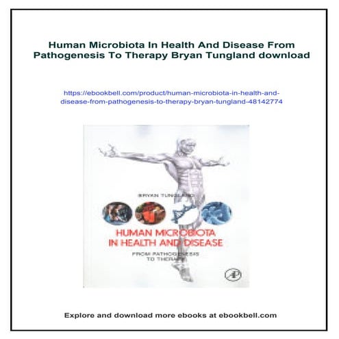 Human Microbiota In Health And Disease From Pathogenesis To Therapy ...