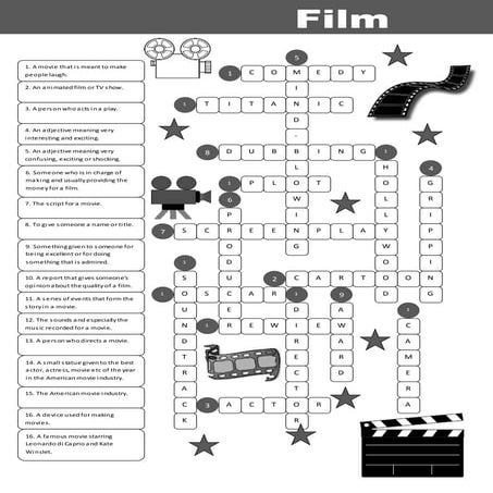 24074 film vocabulary_crossword_key | DOCX
