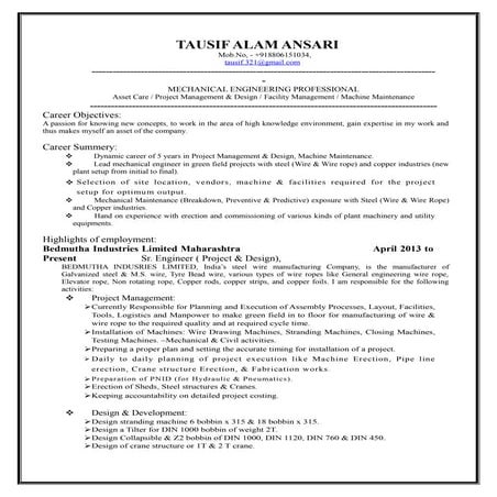 tausif alam resume | PDF