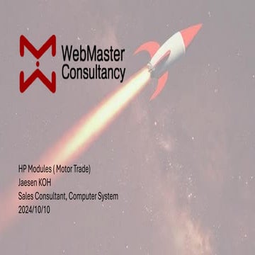 Websoft HP Modules (Introduction) Q3 2024 | PPT