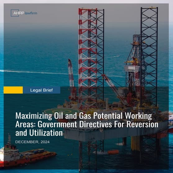 Maximizing Oil and Gas Potential Working Areas : Government Directives ...