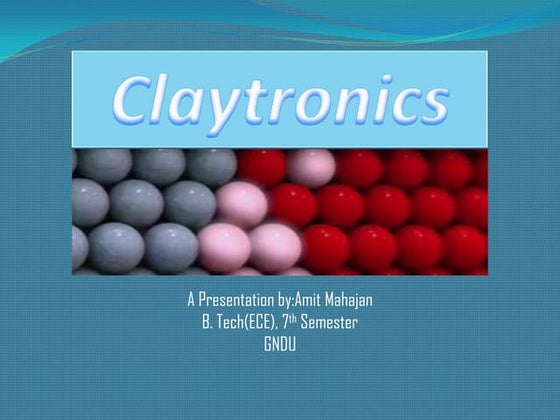 Claytronics | Programmable Matter | PPT | PDF