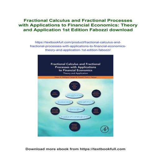 Fractional Calculus and Fractional Processes with Applications to ...