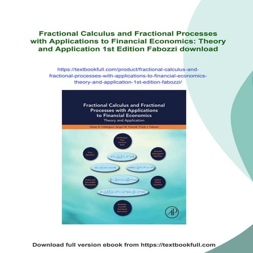 Fractional Calculus and Fractional Processes with Applications to ...