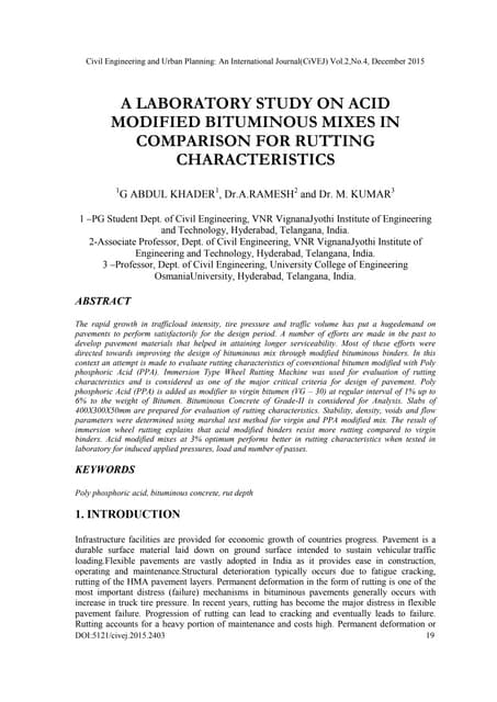 Determining the rheological properties of asphalt binder using dynamic ...