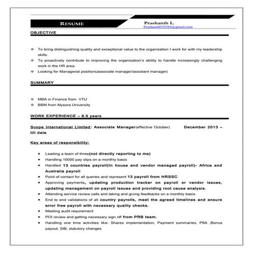 prashanth-resume | DOC