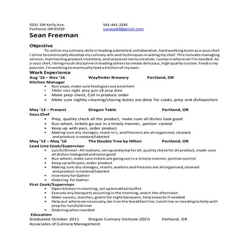 Sean's Resume Nov 2016 | DOCX