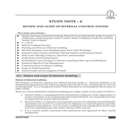 Internal Audit | PPTX