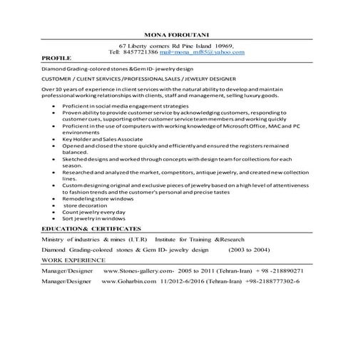 RESUME2 | PDF