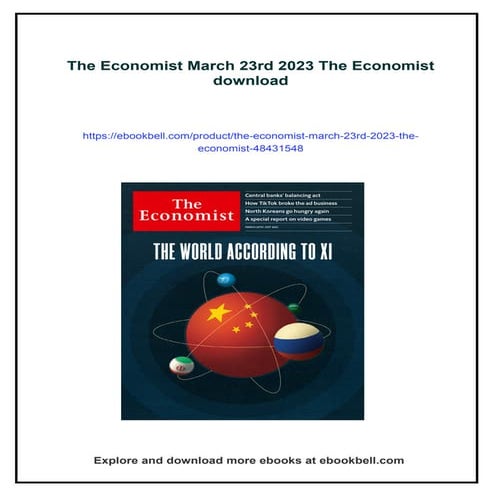 The Economist March 23rd 2023 The Economist | PDF