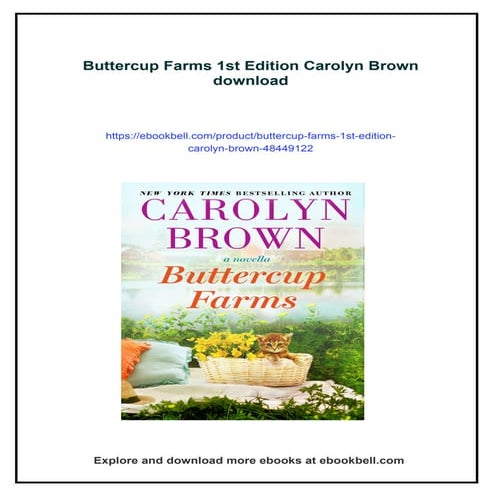 Buttercup Farms 1st Edition Carolyn Brown | PDF
