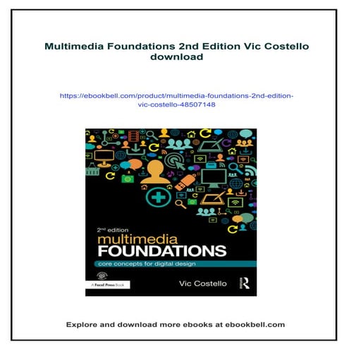 Multimedia Foundations 2nd Edition Vic Costello | PDF