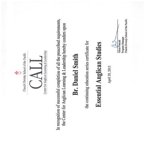 D Smith EAS cert | PDF