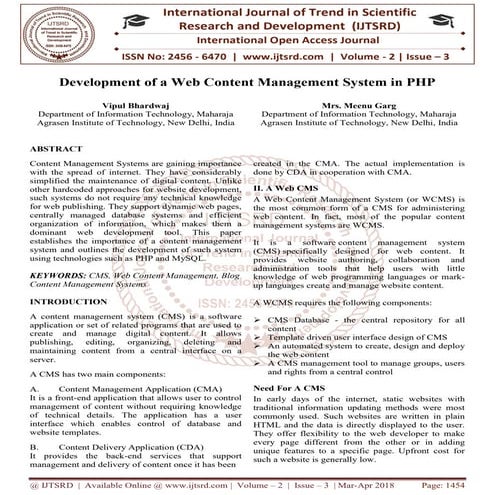 Technical Communication and Web Content Strategy