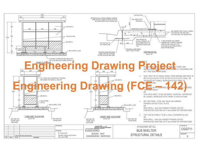 Engineering drawing (engineering lettering) lesson 3 | PPT