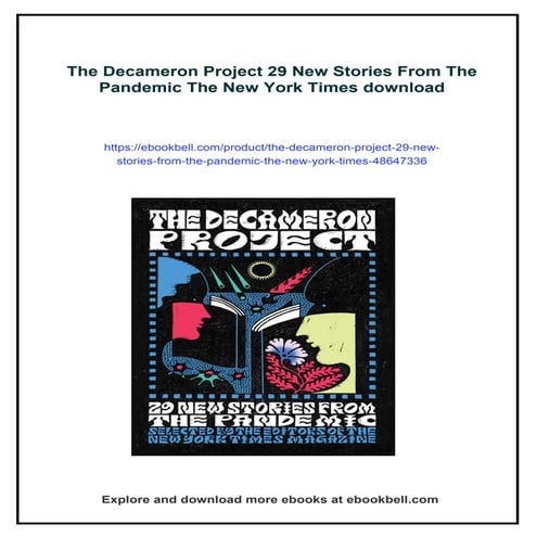 The Decameron Project 29 New Stories From The Pandemic The New York ...