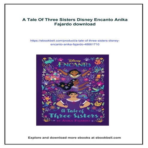 A Tale Of Three Sisters Disney Encanto Anika Fajardo | PDF