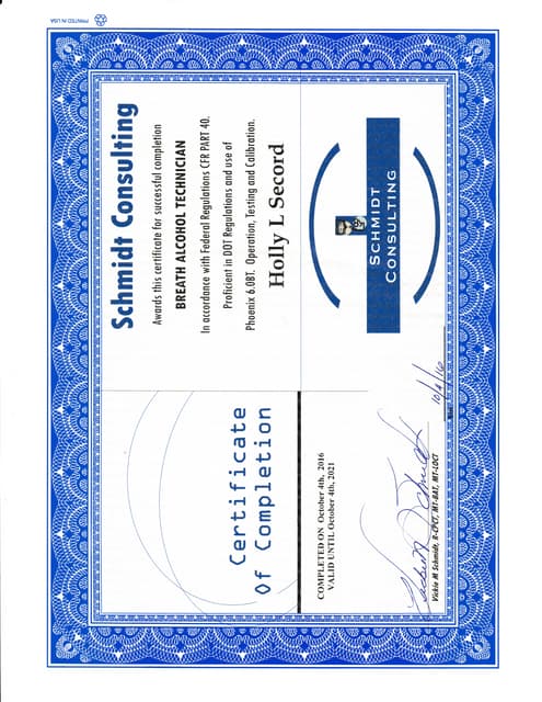 SPECIMEN CERTIFICATE | PDF