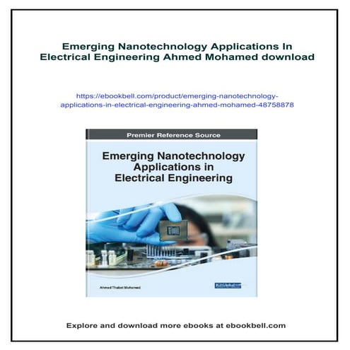 Emerging Nanotechnology Applications In Electrical Engineering Ahmed ...