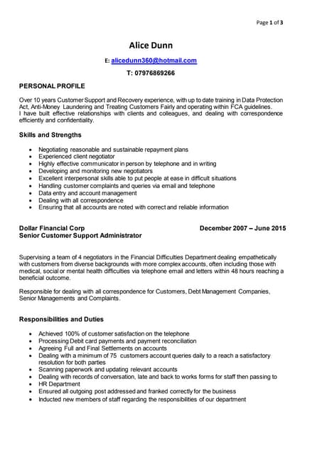 Timothy B Henn Resume 2016 | DOC