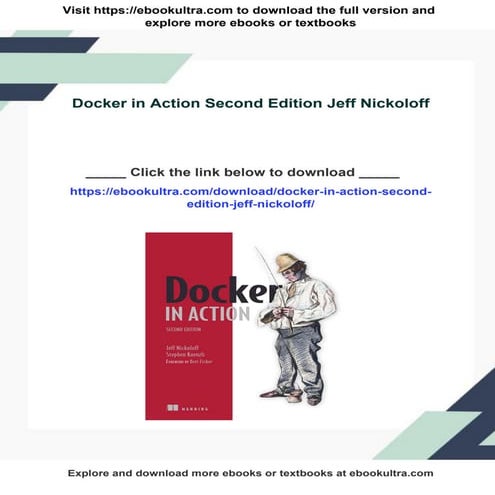 Docker in Action Second Edition Jeff Nickoloff | PDF