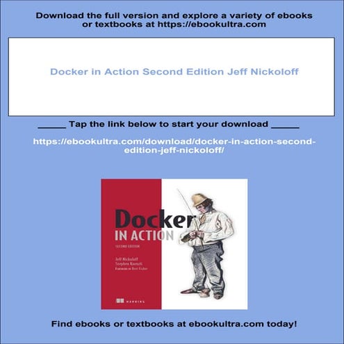 Docker in Action Second Edition Jeff Nickoloff | PDF