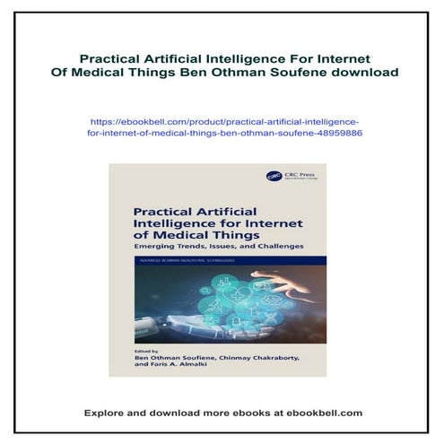Practical Artificial Intelligence For Internet Of Medical Things Ben ...