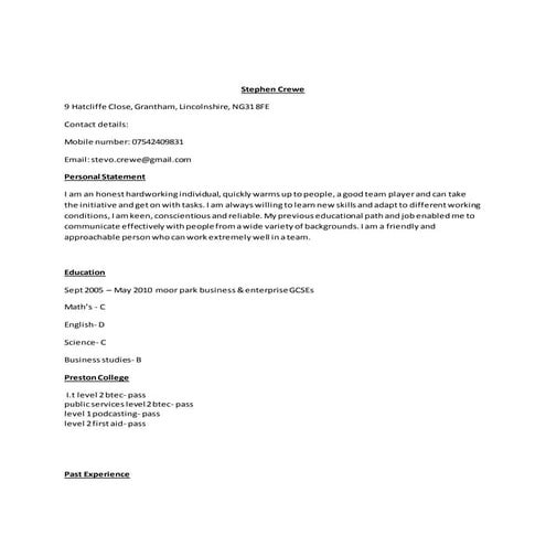 Laura Murphy CV | DOCX