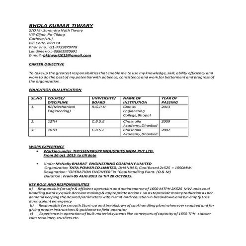 Resume BKT | DOCX