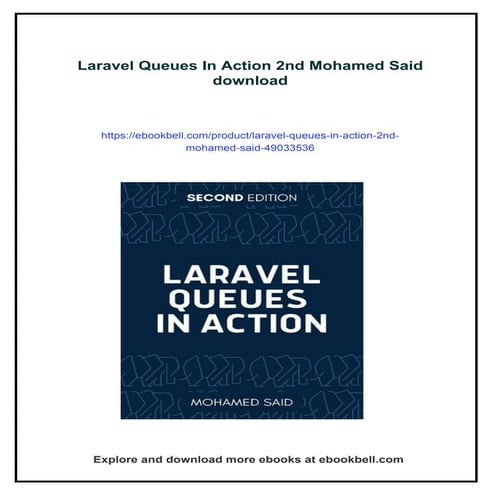 Laravel Queues In Action 2nd Mohamed Said | PDF