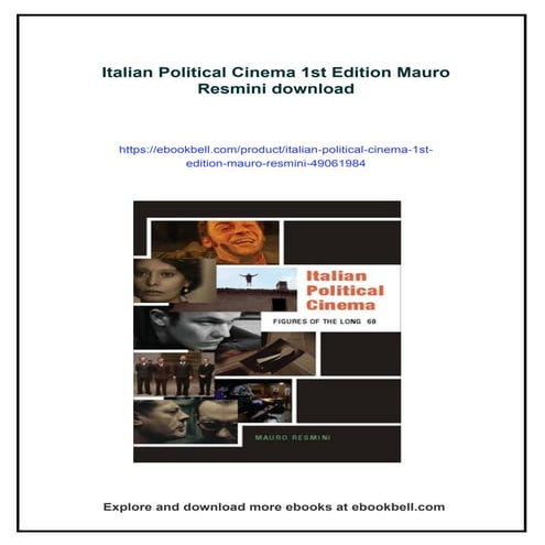 Italian Political Cinema 1st Edition Mauro Resmini | PDF