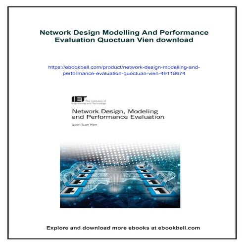 Network Design Modelling And Performance Evaluation Quoctuan Vien | PDF