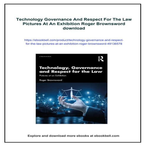 Technology Governance And Respect For The Law Pictures At An Exhibition ...