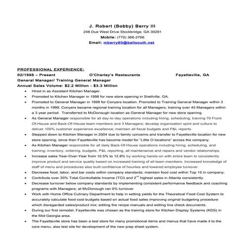 Blake Timothy White Resume | DOCX