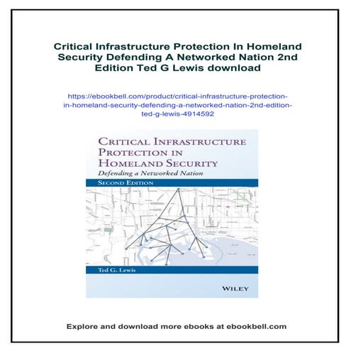 Critical Infrastructure Protection In Homeland Security Defending A ...