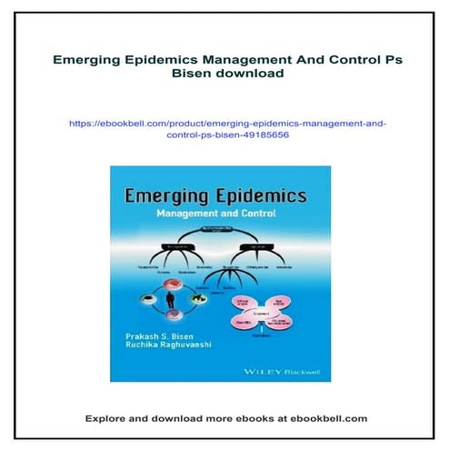 Emerging Epidemics Management And Control Ps Bisen | PDF