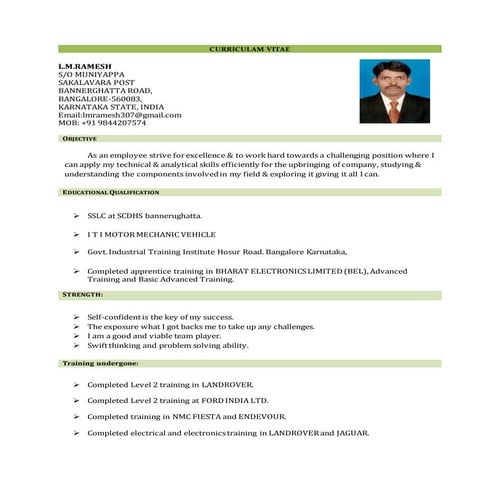 RAMESH RESUME 2 | DOCX