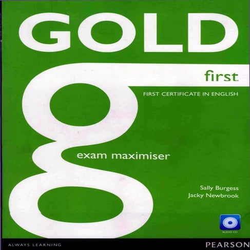 246160310 gold-first-exam-maximiser-workbook | PDF