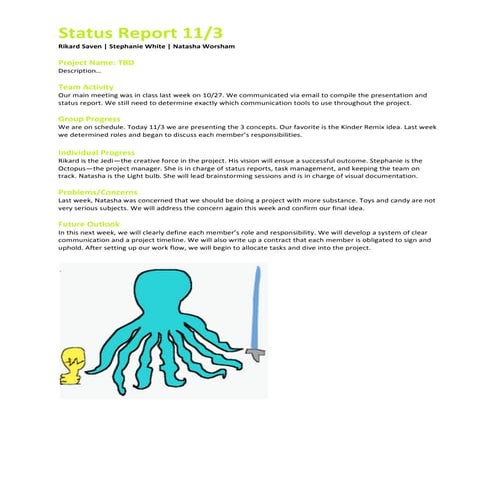 11-3_statusreport | PDF