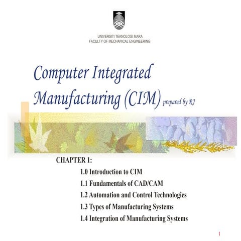 246310925-Computer-Integrated-Manufacturing-CIM.ppt