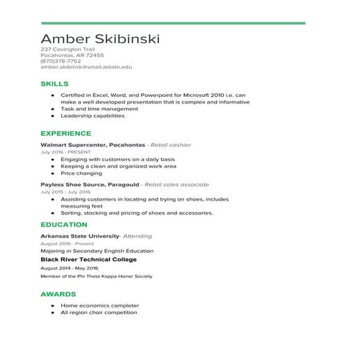 Adam Castro Resume | PDF