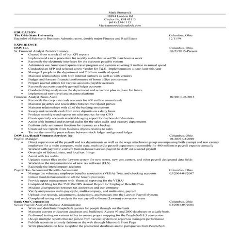 Mark Stonerock presentations