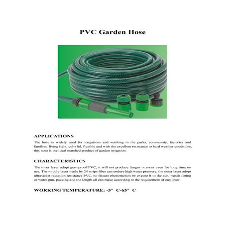 PVC Garden Hose | PDF