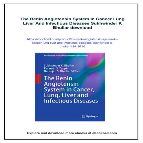 The Renin Angiotensin System In Cancer Lung Liver And Infectious ...
