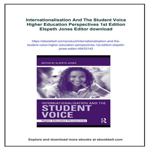 Internationalisation And The Student Voice Higher Education ...