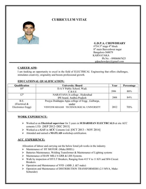 Shankar Das Resume | PDF